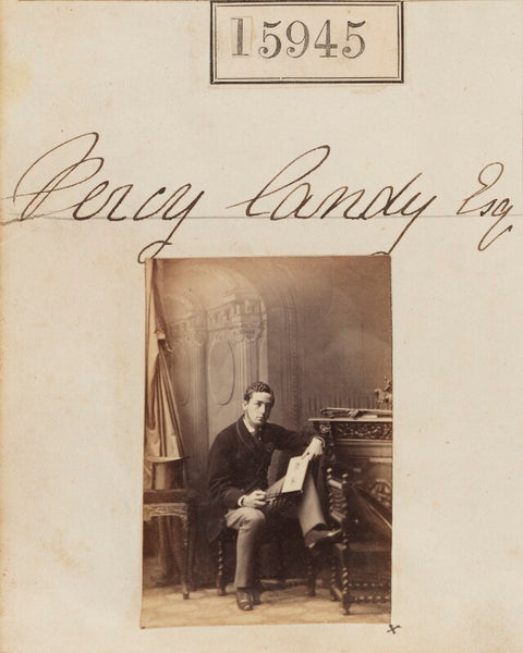 (Charles) Percy Frank Candy Portrait Print – National Portrait Gallery Shop