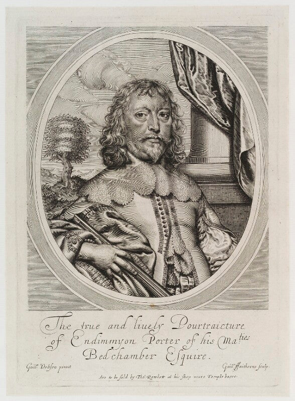 Endymion Porter Portrait Print – National Portrait Gallery Shop