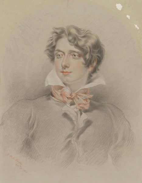 George Henry Harlow Portrait Print – National Portrait Gallery Shop