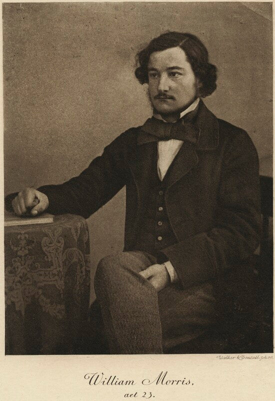 William Morris Portrait Print – National Portrait Gallery Shop