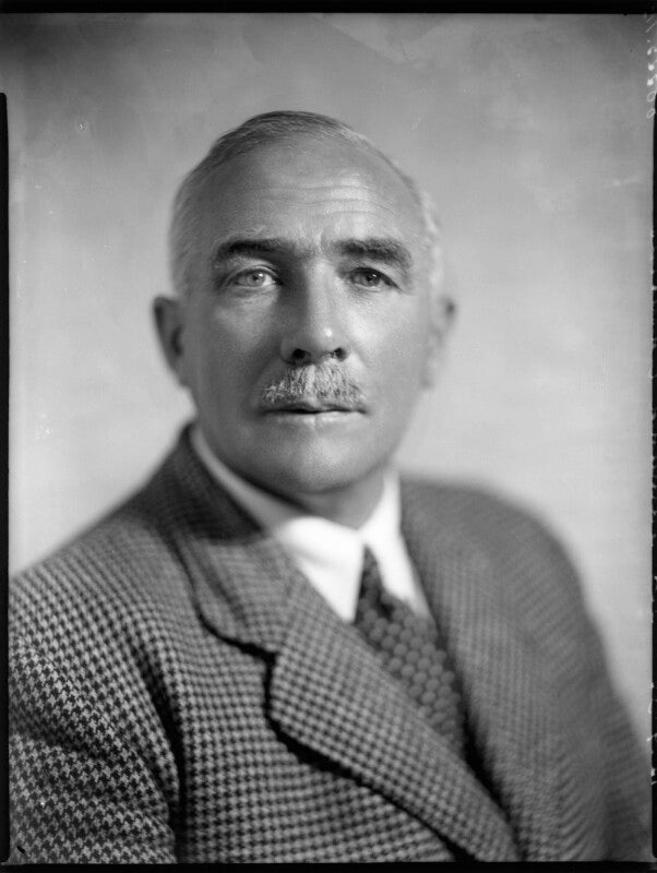 (William) Edmund Ironside, 1st Baron Ironside Portrait Print – National ...