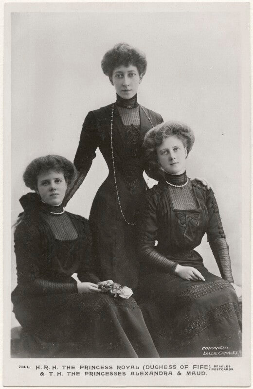 Princess Maud, Countess of Southesk; Princess Louise, Duchess of Fife ...
