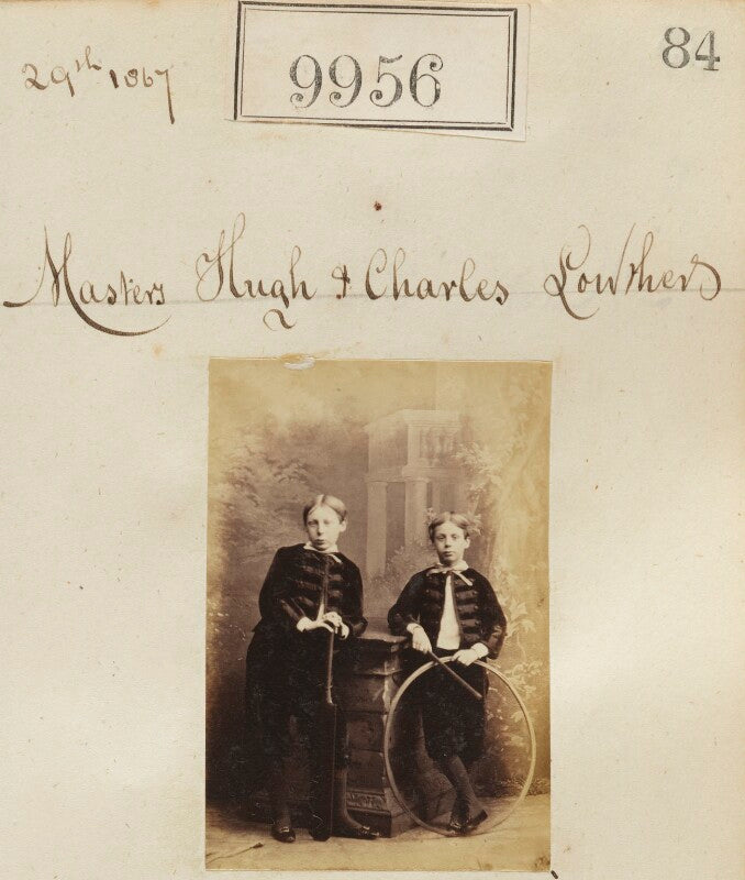 Hugh Cecil Lowther, 5th Earl of Lonsdale; Hon. Charles Edwin Lowther P ...