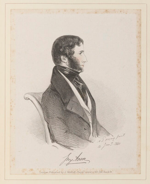 George Anson Portrait Print – National Portrait Gallery Shop