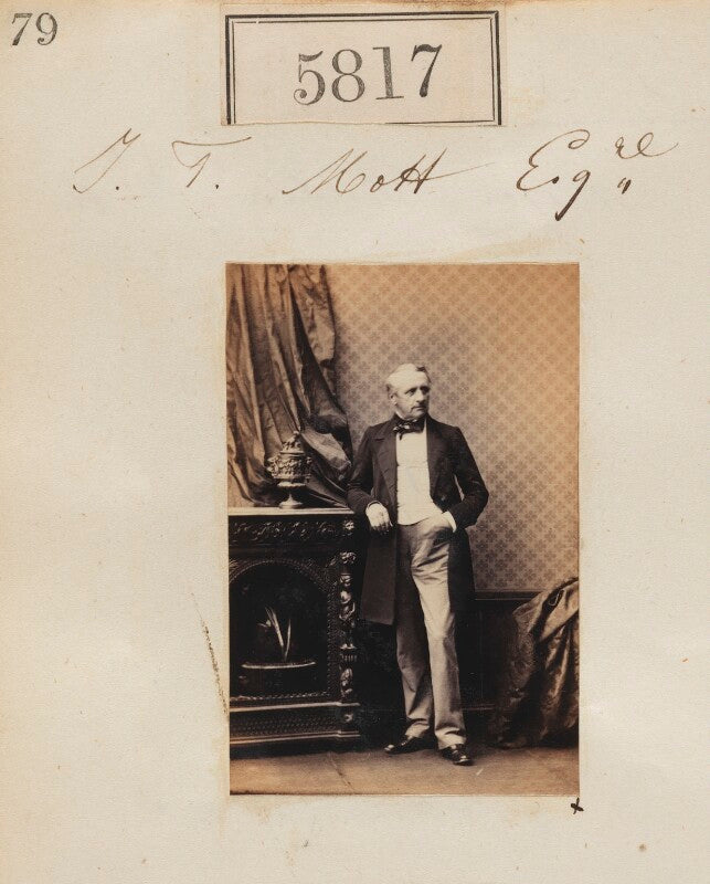 John Thomas Mott Portrait Print – National Portrait Gallery Shop