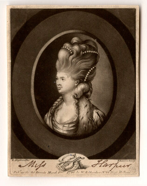 Elizabeth Bannister (née Harpur) Portrait Print – National Portrait ...