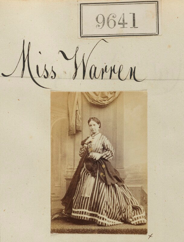Miss Warren Portrait Print – National Portrait Gallery Shop