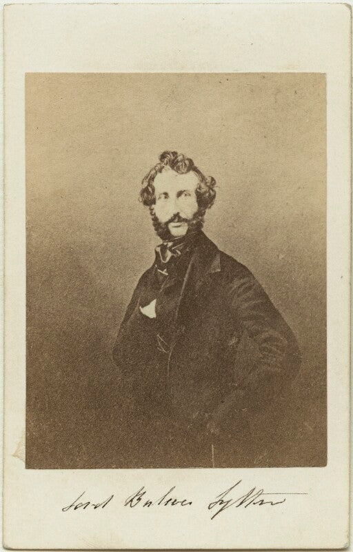Edward George Earle Lytton Bulwer-Lytton, 1st Baron Lytton Portrait Pr ...