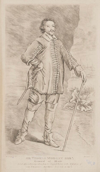 Sir Thomas Morgan, 1st Bt Greetings Card – National Portrait Gallery Shop