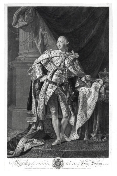 King George III Portrait Print – National Portrait Gallery Shop