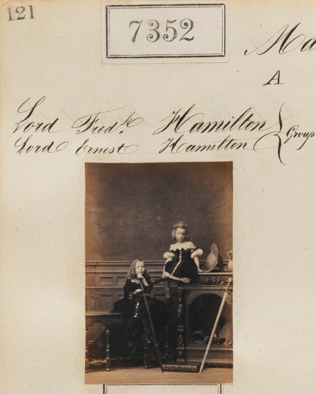 Lord Frederick Spencer Hamilton; Lord Ernest William Hamilton Portrait ...