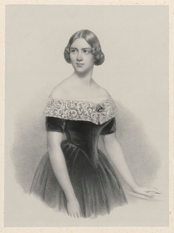Jenny Lind Portrait Print – National Portrait Gallery Shop