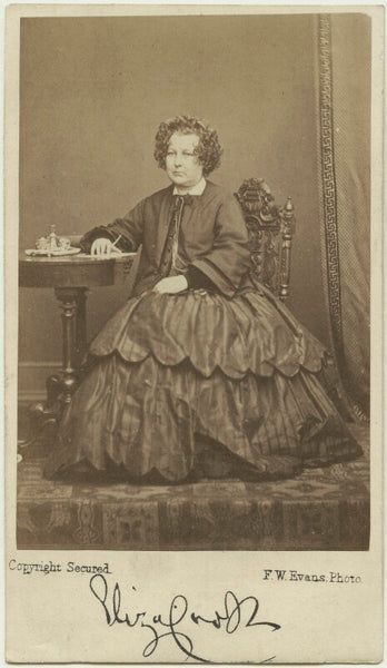 Eliza Cook Portrait Print – National Portrait Gallery Shop