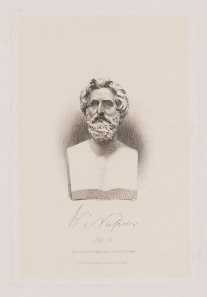 Sir William Francis Patrick Napier Greetings Card – National Portrait ...