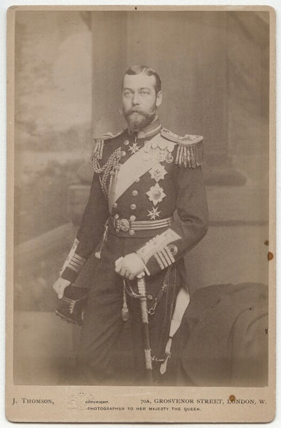 King George V Portrait Print – National Portrait Gallery Shop