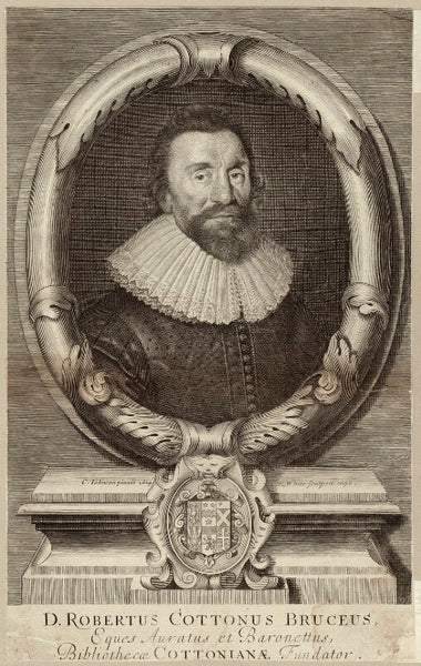 Sir Robert Bruce Cotton, 1st Bt Portrait Print – National Portrait ...