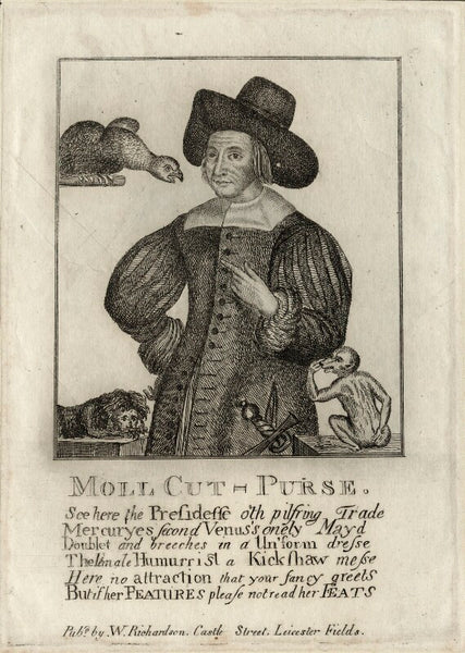 Mary Frith ('Moll Cutpurse') Greetings Card – National Portrait Gallery ...