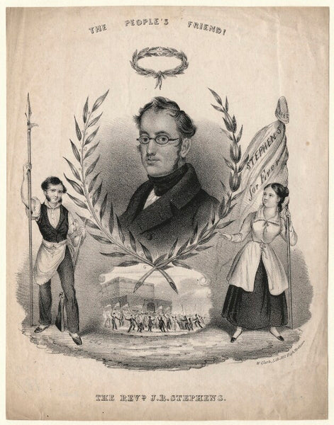 Joseph Rayner Stephens Greetings Card – National Portrait Gallery Shop