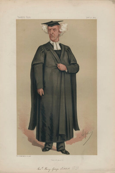 Henry George Liddell ('Men of the Day. No. 97.') Portrait Print ...