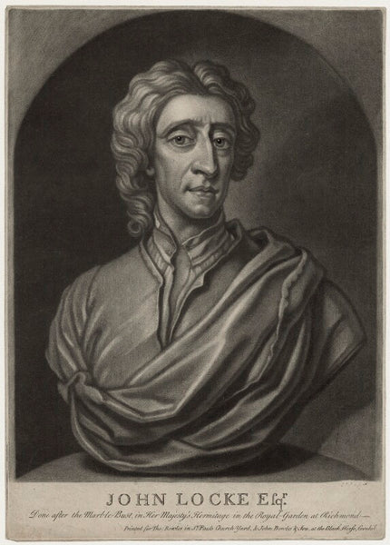 John Locke Portrait Print – National Portrait Gallery Shop