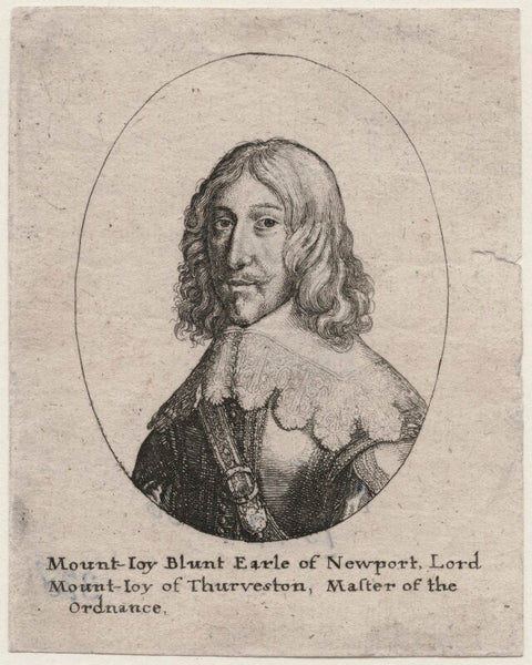 Mountjoy Blount, 1st Earl of Newport Portrait Print – National Portrait ...