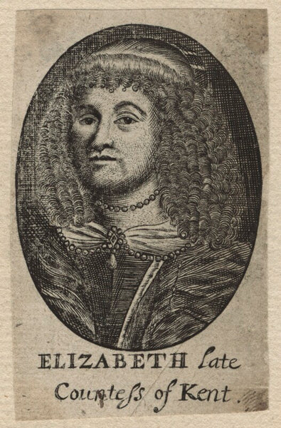 Elizabeth (née Talbot), Countess of Kent Portrait Print – National ...