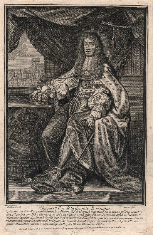 King James II Greetings Card – National Portrait Gallery Shop