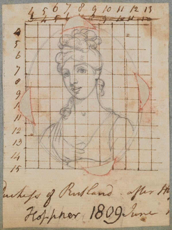 Lady Elizabeth Manners (née Howard), Duchess of Rutland Portrait Print ...