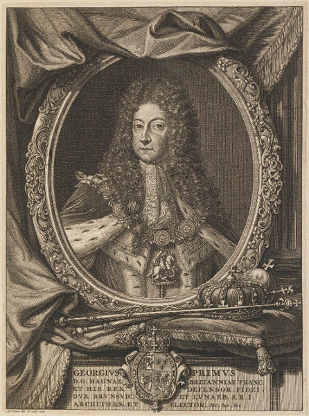 King George I Portrait Print – National Portrait Gallery Shop