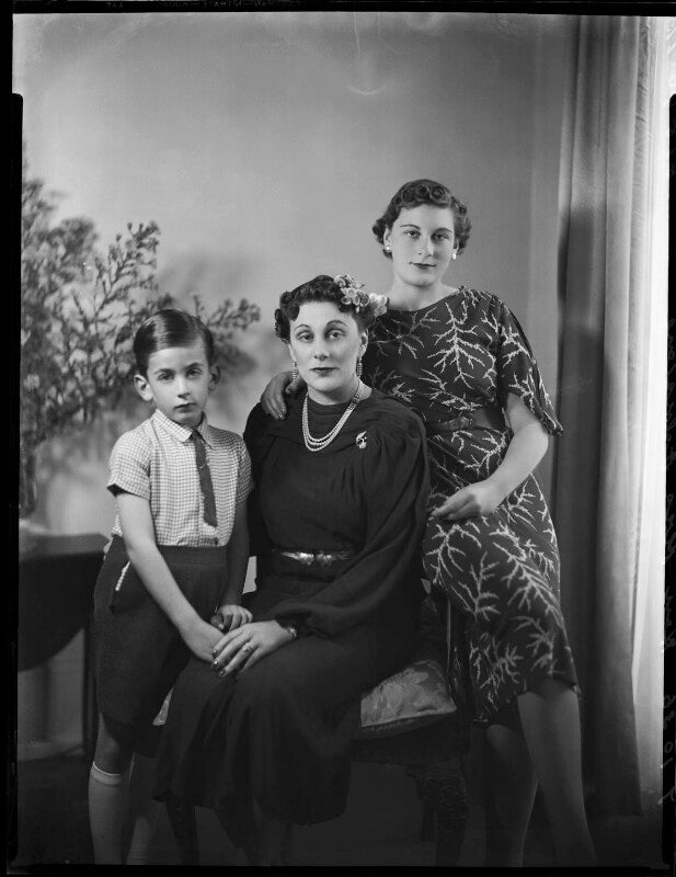 Hon. Mrs Johnstone with her children Portrait Print – National Portrait ...